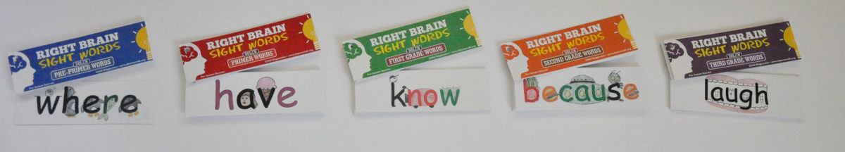 Right Brain 220 Dolch Sight Words Package - Child Diagnostics