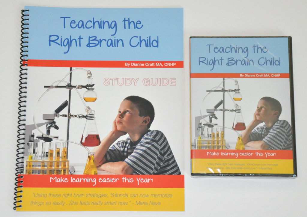 Teaching the Right Brain Child DVD & Study Guide - Child Diagnostics