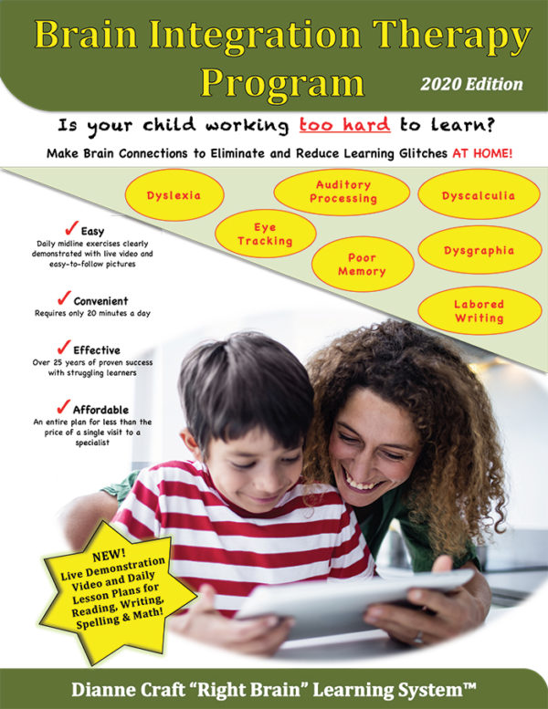 Brain Integration Therapy Manual Video Access Child Diagnostics